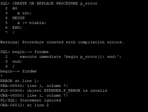 Oracle SQL | Oracle diagnostic events — Cheat sheet